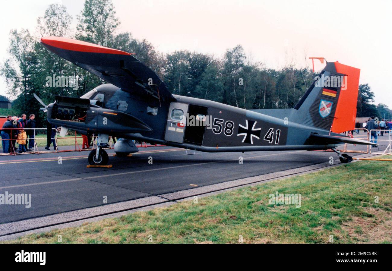 Luftwaffe - Dornier Do-28D-2 Skyservant 58+41 (msn 4116) at Norvenich ...