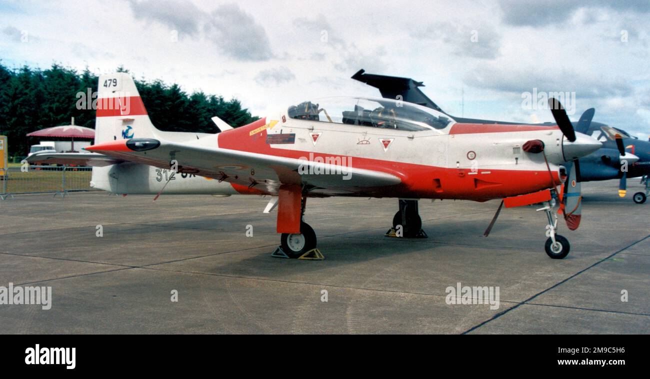 Armee de l'Air - Embraer EMB-312 Tucano 479 / 312-JX (msn 312-479), of ...