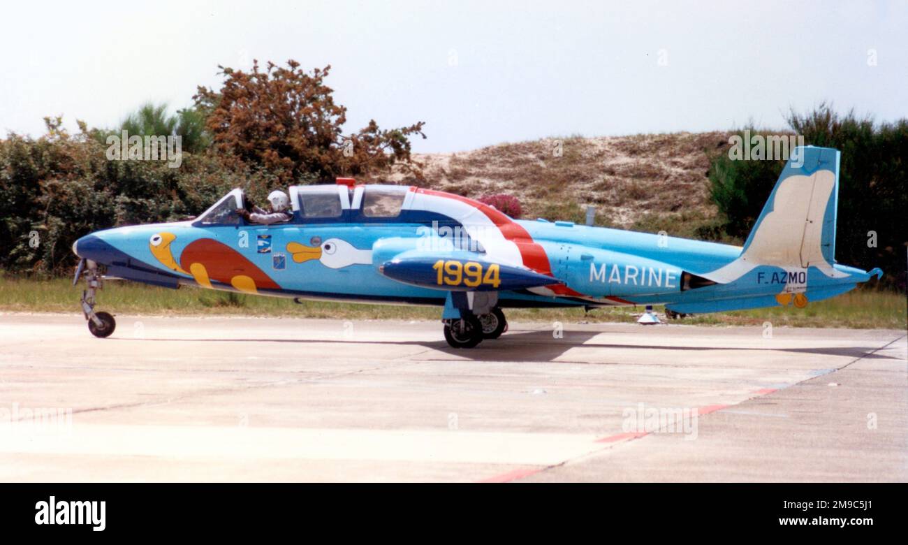 Fouga CM.175 Zephyr F-AZMO (msn 14 Stock Photo - Alamy