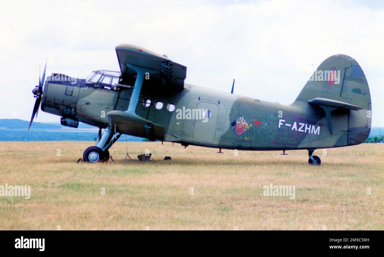 Antonov An-2T F-AZHM (msn 17347311 Stock Photo - Alamy