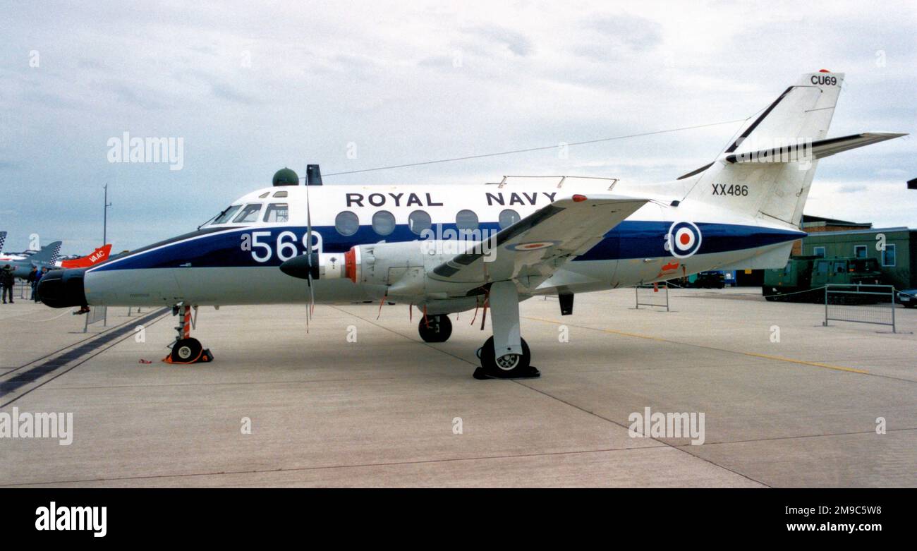 Royal Navy - Scottish Aviation Jetstream T.2 XX486 / 69 (msn 265 P/N 57 ...