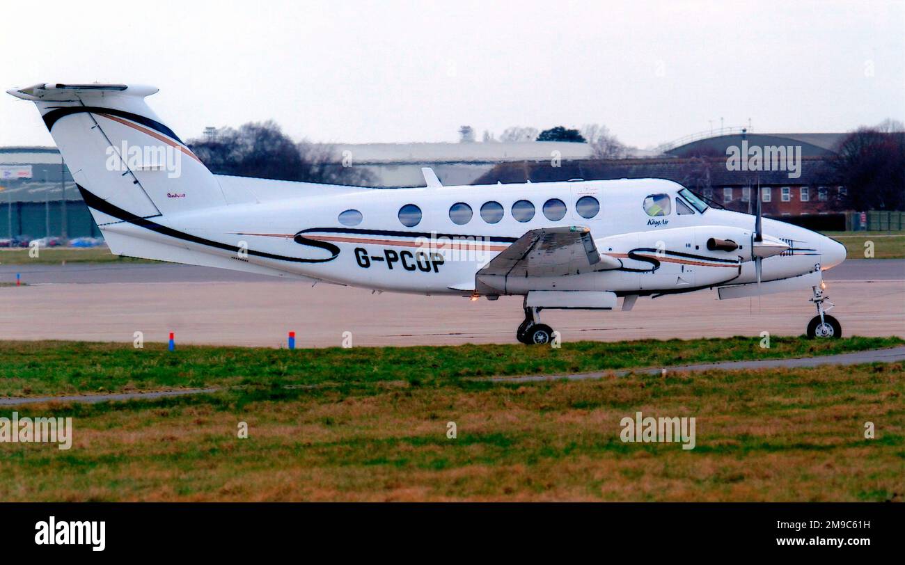 Beech B200 Super King Air G-PCOP (msn BB-1860 Stock Photo - Alamy