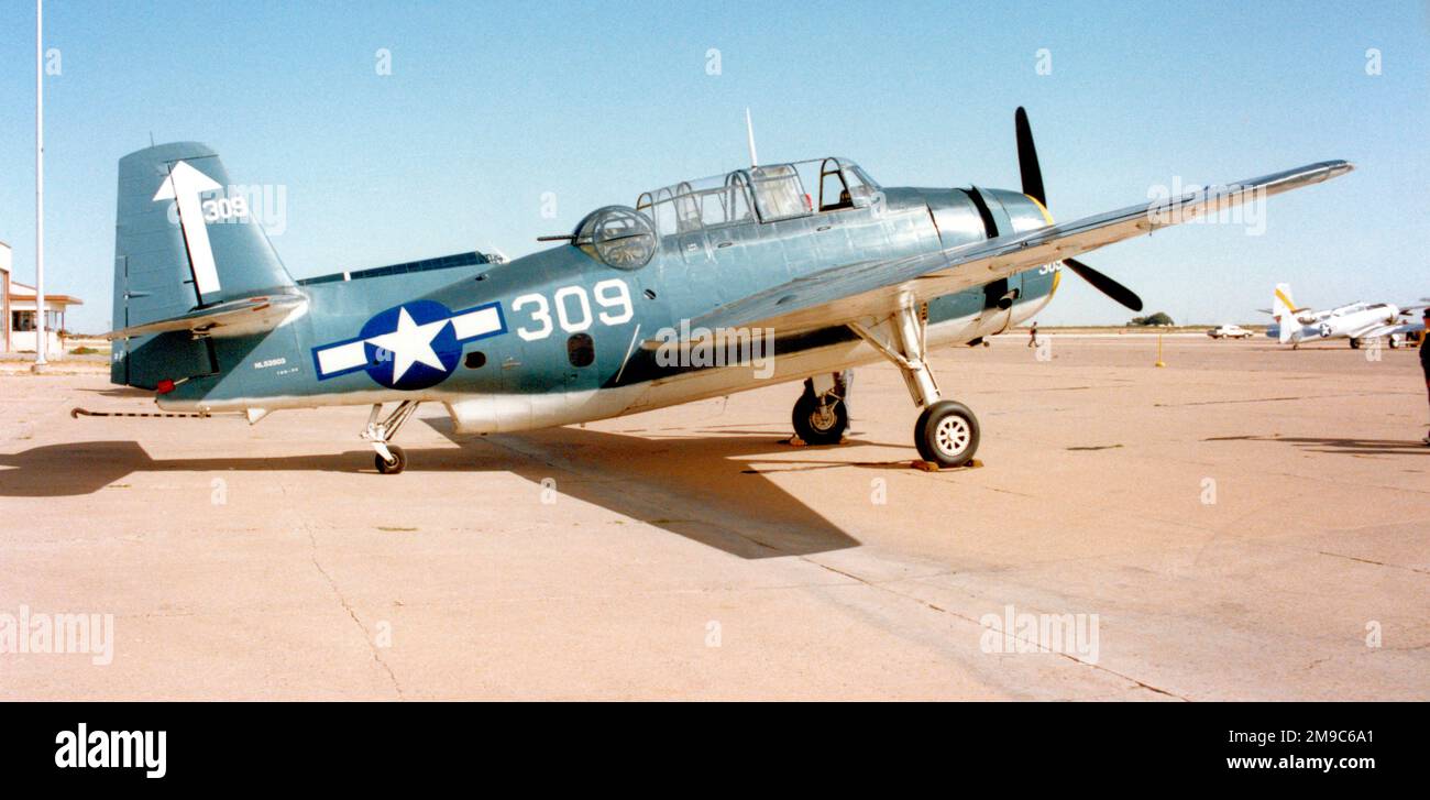 General Motors TBM-3E Avenger N53503 (msn 3545), of the Confederate Air ...