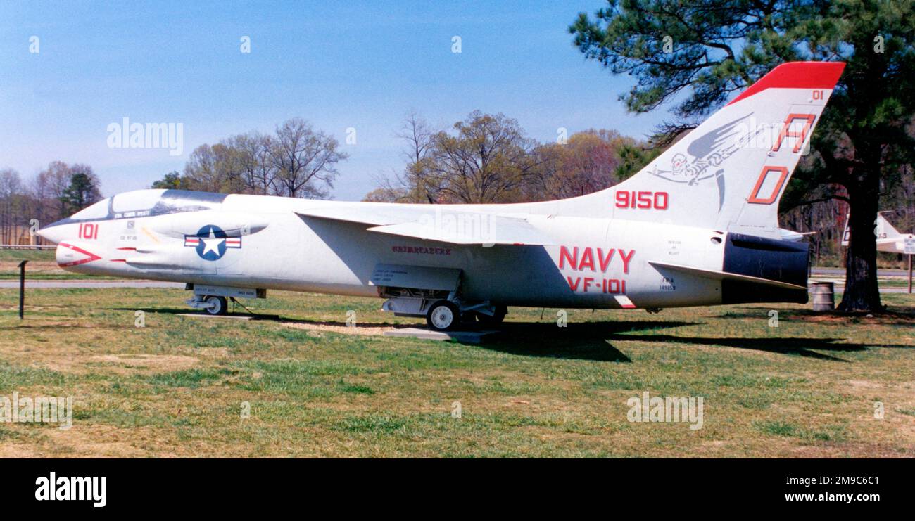 Vought F 8e Crusader 149150 Msn 947 On Display At Aviation Heritage