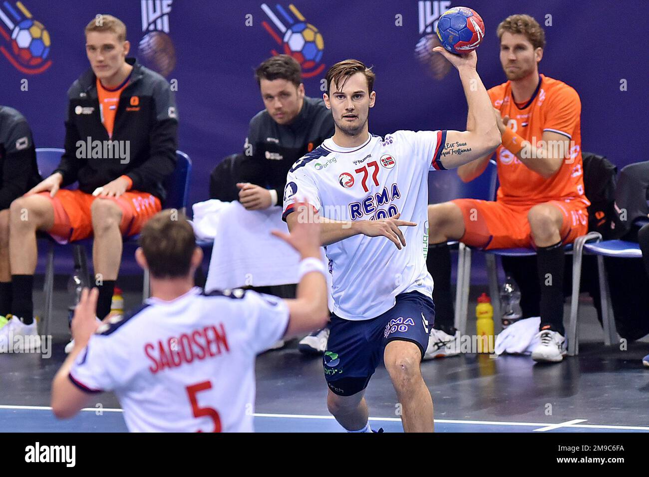 January 17, 2023, Krakow, Poland: 2023.01.17 Krakow..Pilka reczna ...