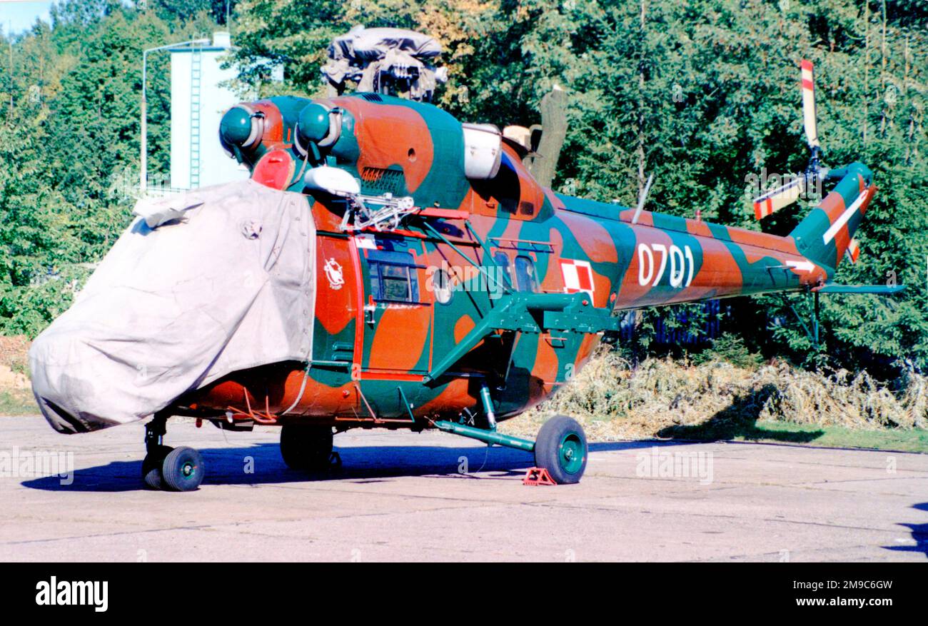 Wojska Ladowe - PZL W-3 Sokol 0701 (Wojska Ladowe - Polish Army Stock ...