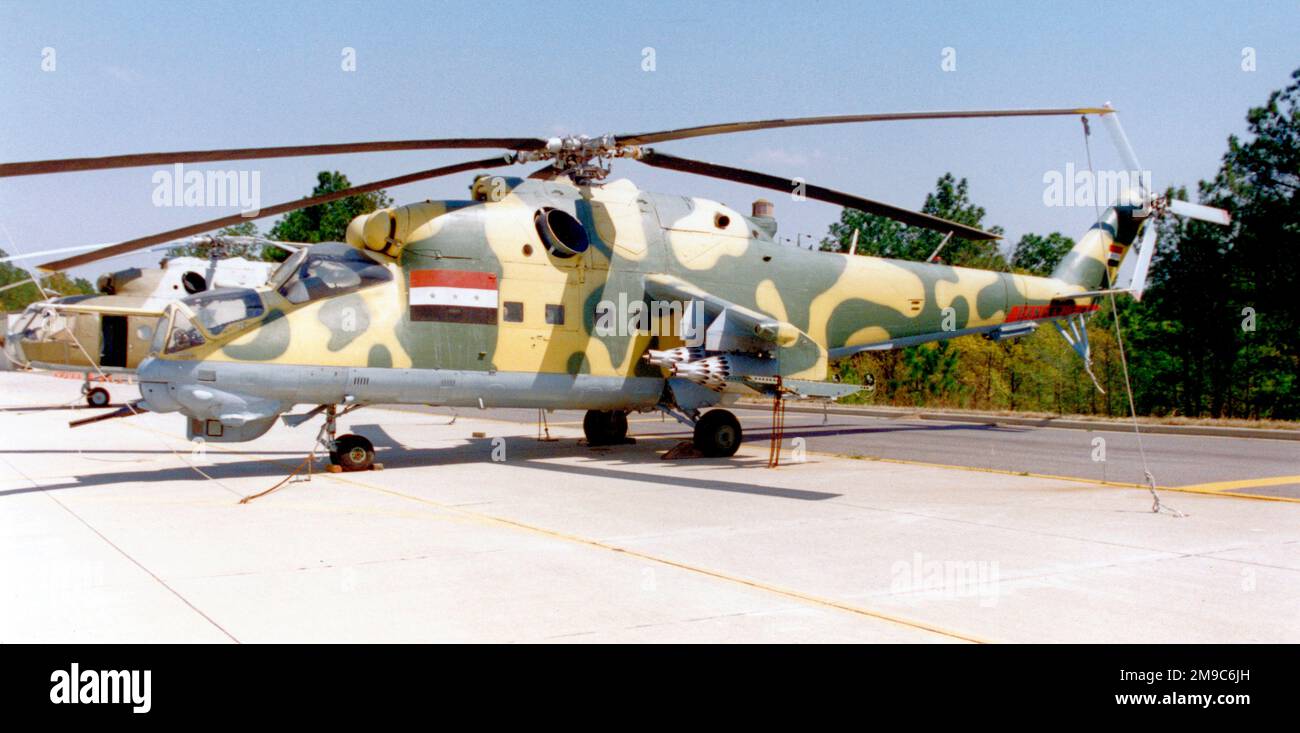 Captured Iraqi Mil Mi-24 Stock Photo - Alamy