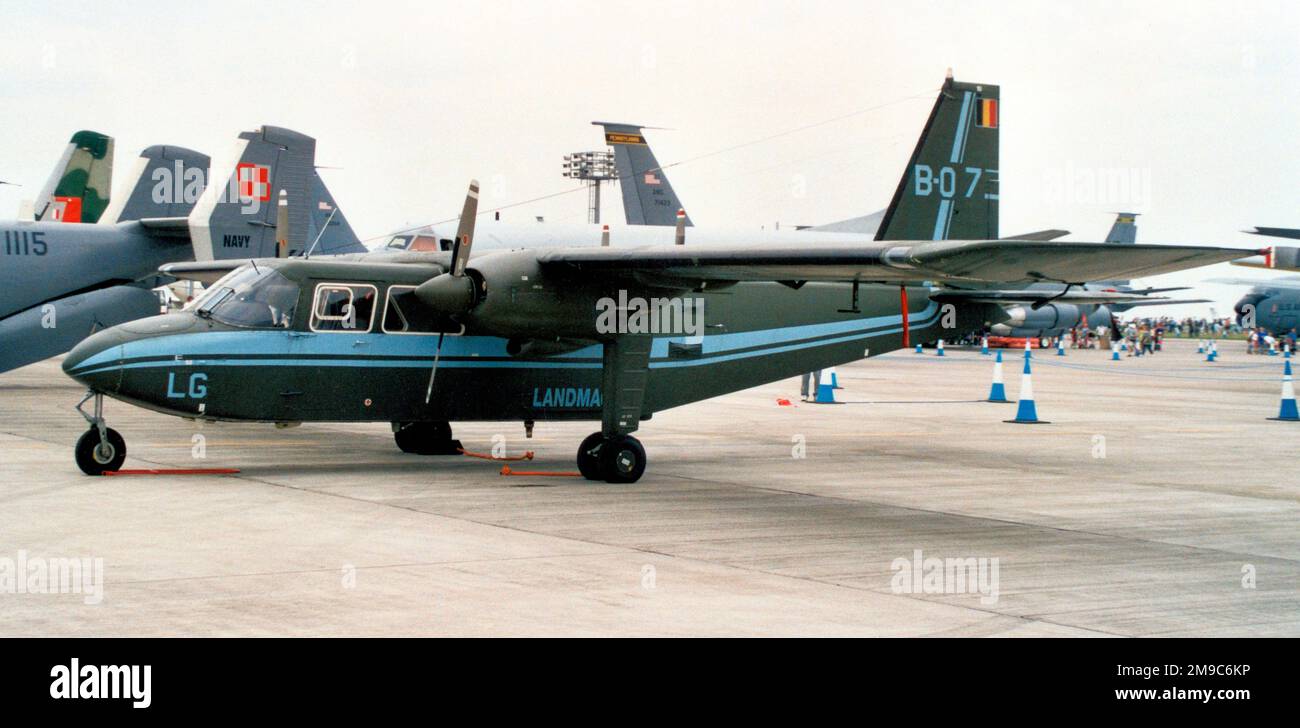 Force terrestre Belge - Britten-Norman BN2B-21 Islander B-07 (msn 523 G ...