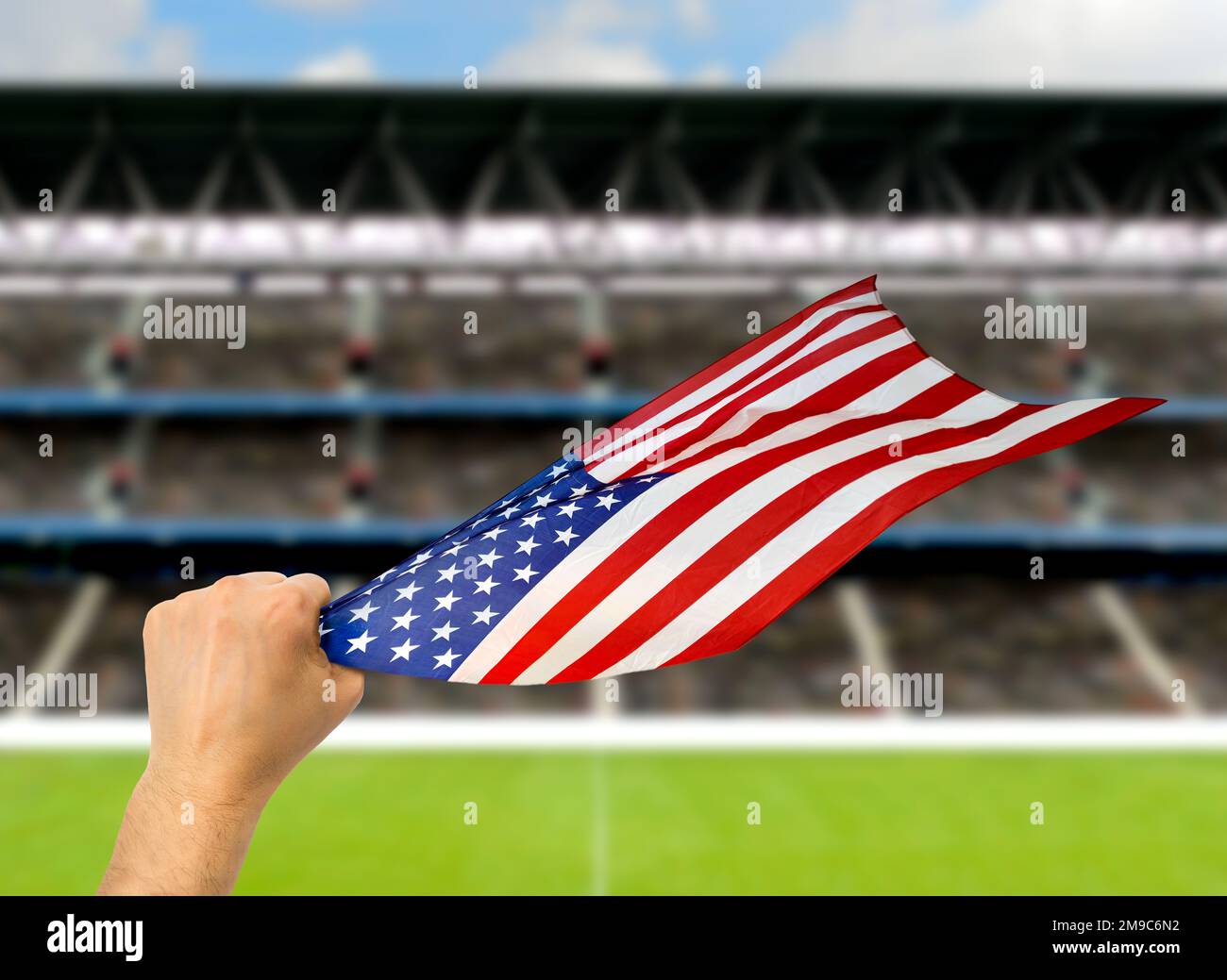 Us male american soccer fan hi-res stock photography and images - Alamy