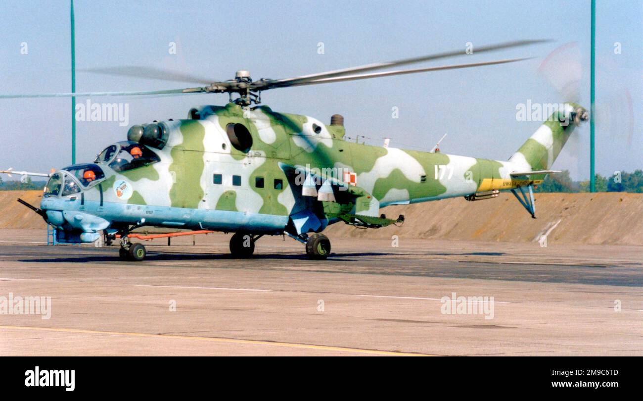 Wojska Ladowe - Mil Mi-24D 177 (msn 340177) (Wojska Ladowe - Polish ...