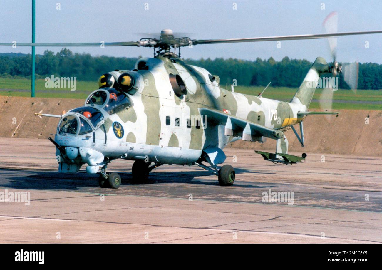 Wojska Ladowe - Mil Mi-24D 170 (msn 340170) (Wojska Ladowe - Polish ...