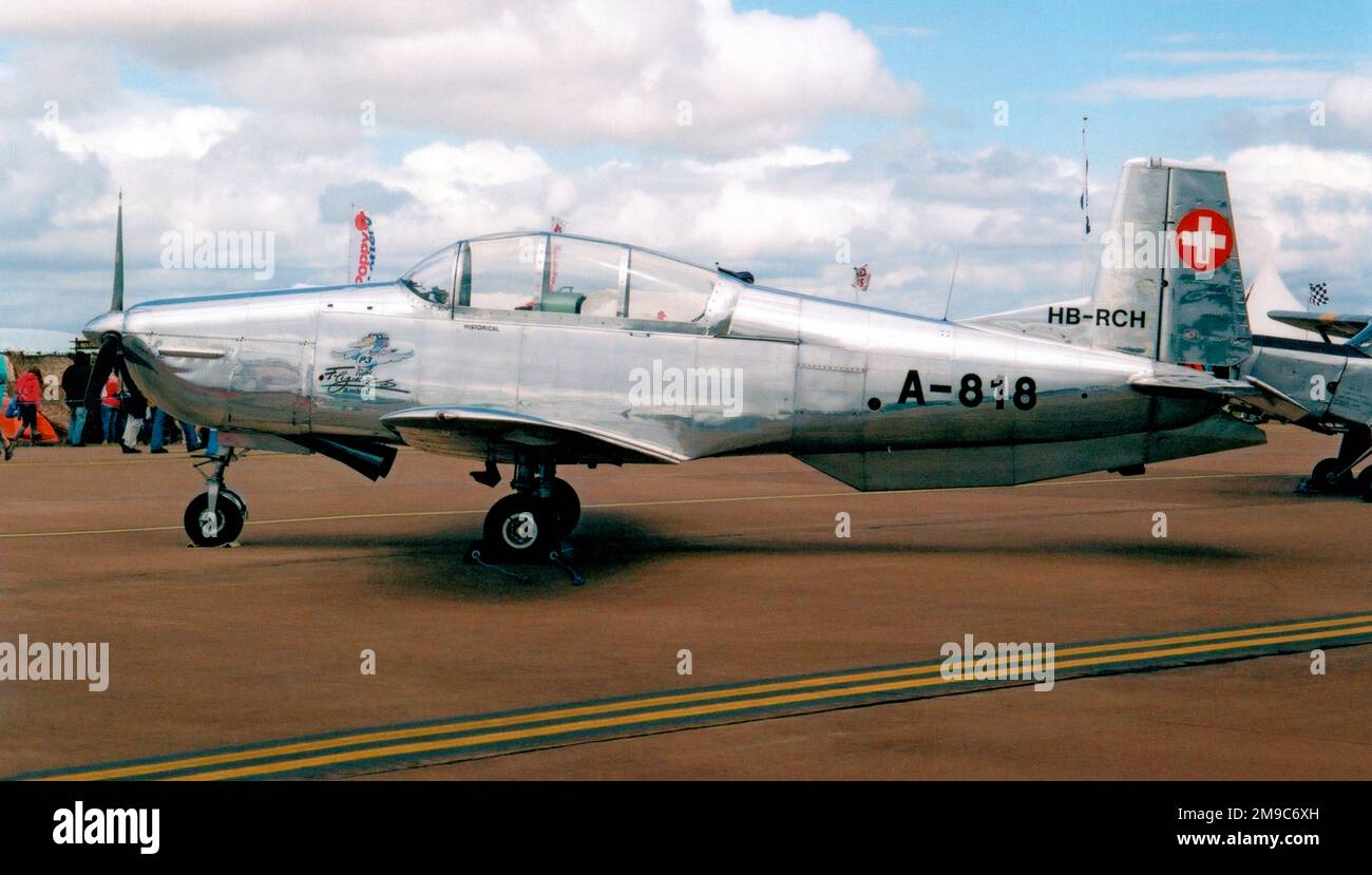 Pilatus P-3-05 HB-RCH / A-818 (msn 456-5), at the Royal International ...