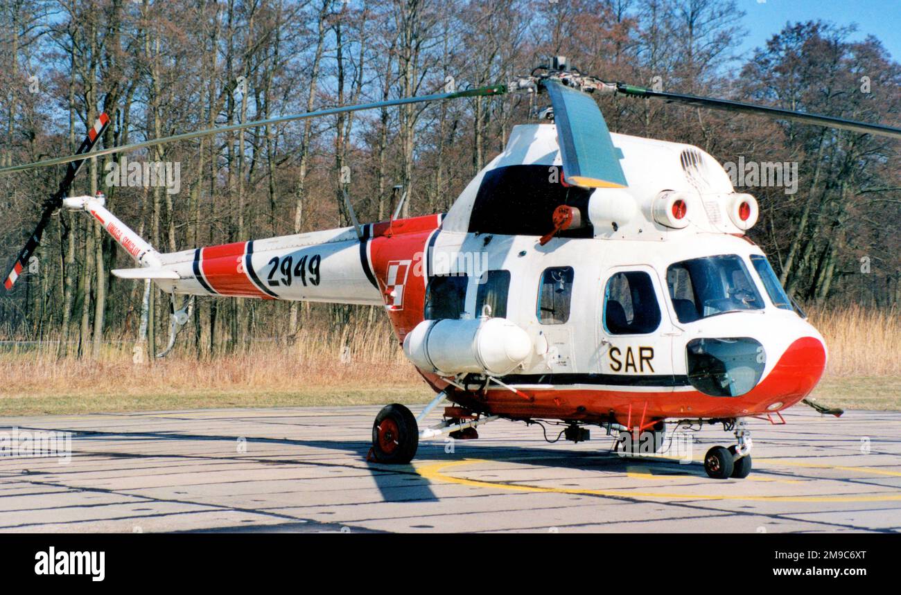 Wojska Ladowe - Mil Mi-2 2949 (Wojska Ladowe - Polish Army Stock Photo - Alamy