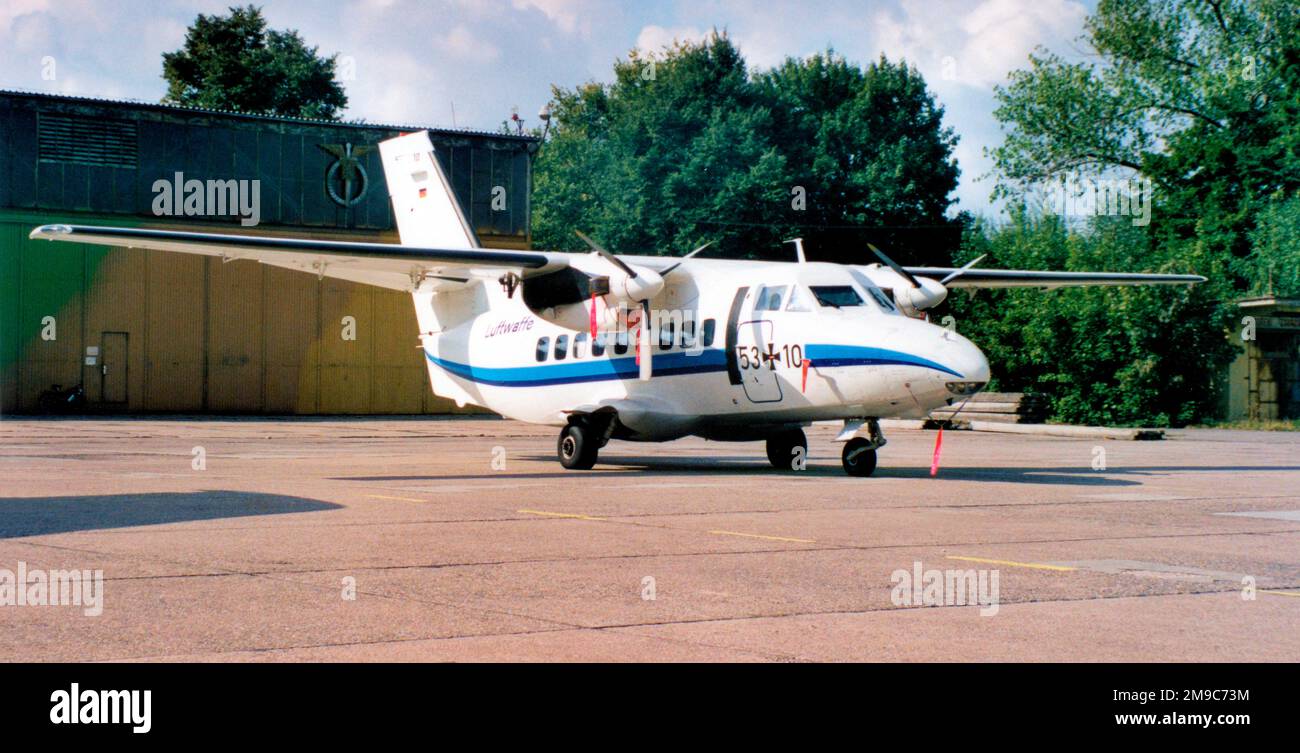 Luftwaffe - Let L-410 UVP Turbolet 53+10 (msn 800525 Stock Photo - Alamy