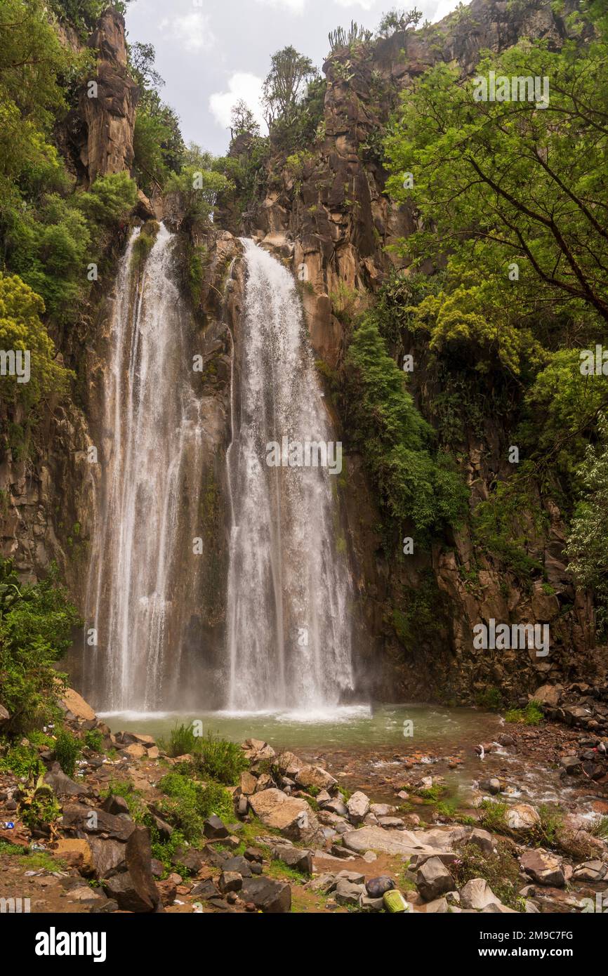 Wadi banna waterfall hi-res stock photography and images - Alamy