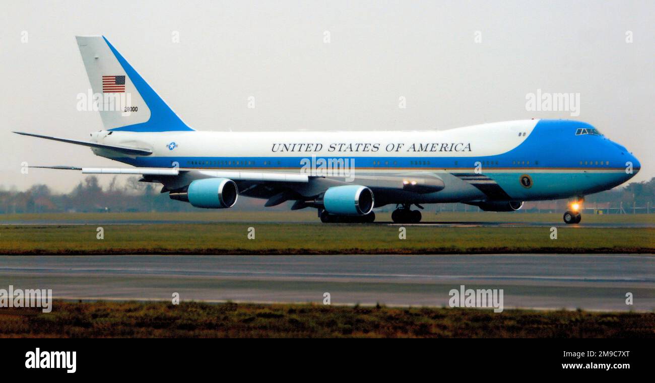 United States Air Force - Boeing VC-25A 82-8000 (msn 23824), of the ...