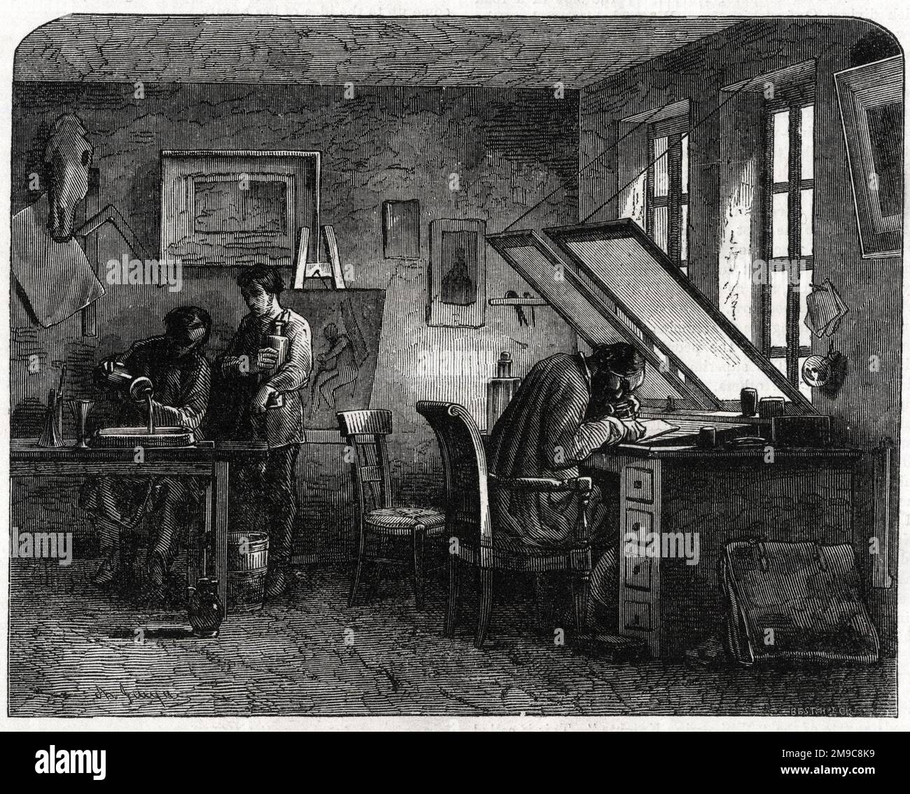 Engraver engraving hi-res stock photography and images - Alamy