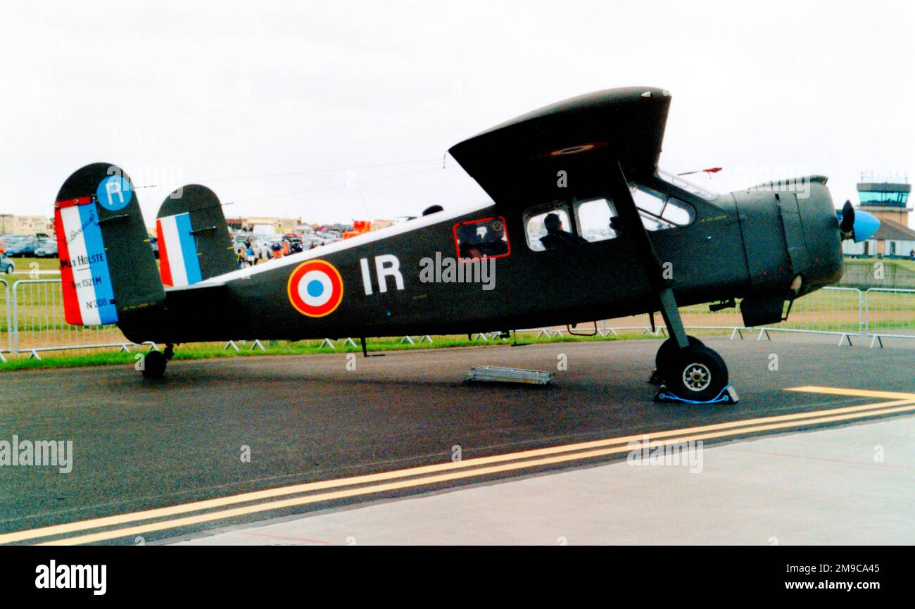 Max Holste MH.1521C Broussard G-YYYY - IR (msn 208 Stock Photo - Alamy