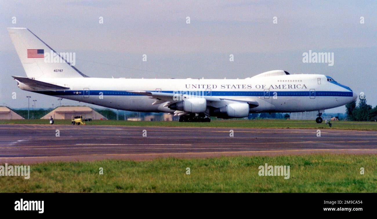 United States Air Force - Boeing E-4B 74-0787 (msn 20684 - 232), on ...