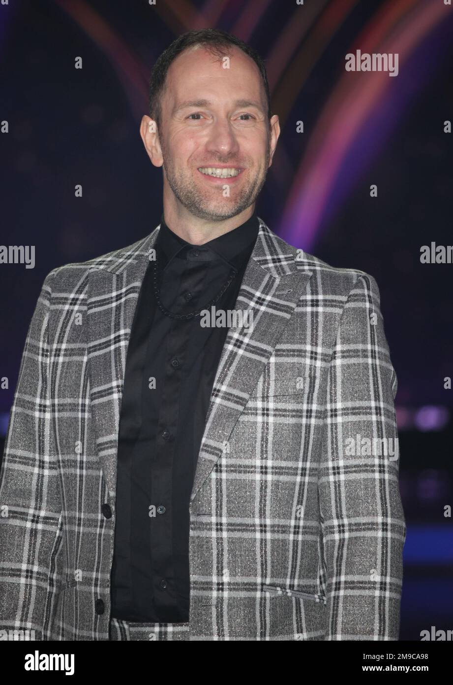 London, UK. Lukasz Rozycki at the photocall for the set of Dancing on ...