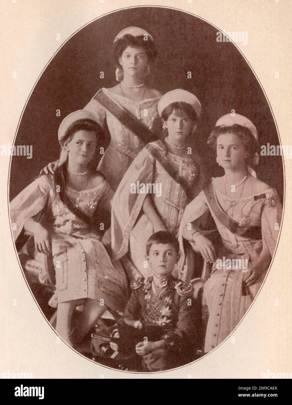 Russia children tsar nicholas ii tsarina alexandra feodorovna hi-res ...