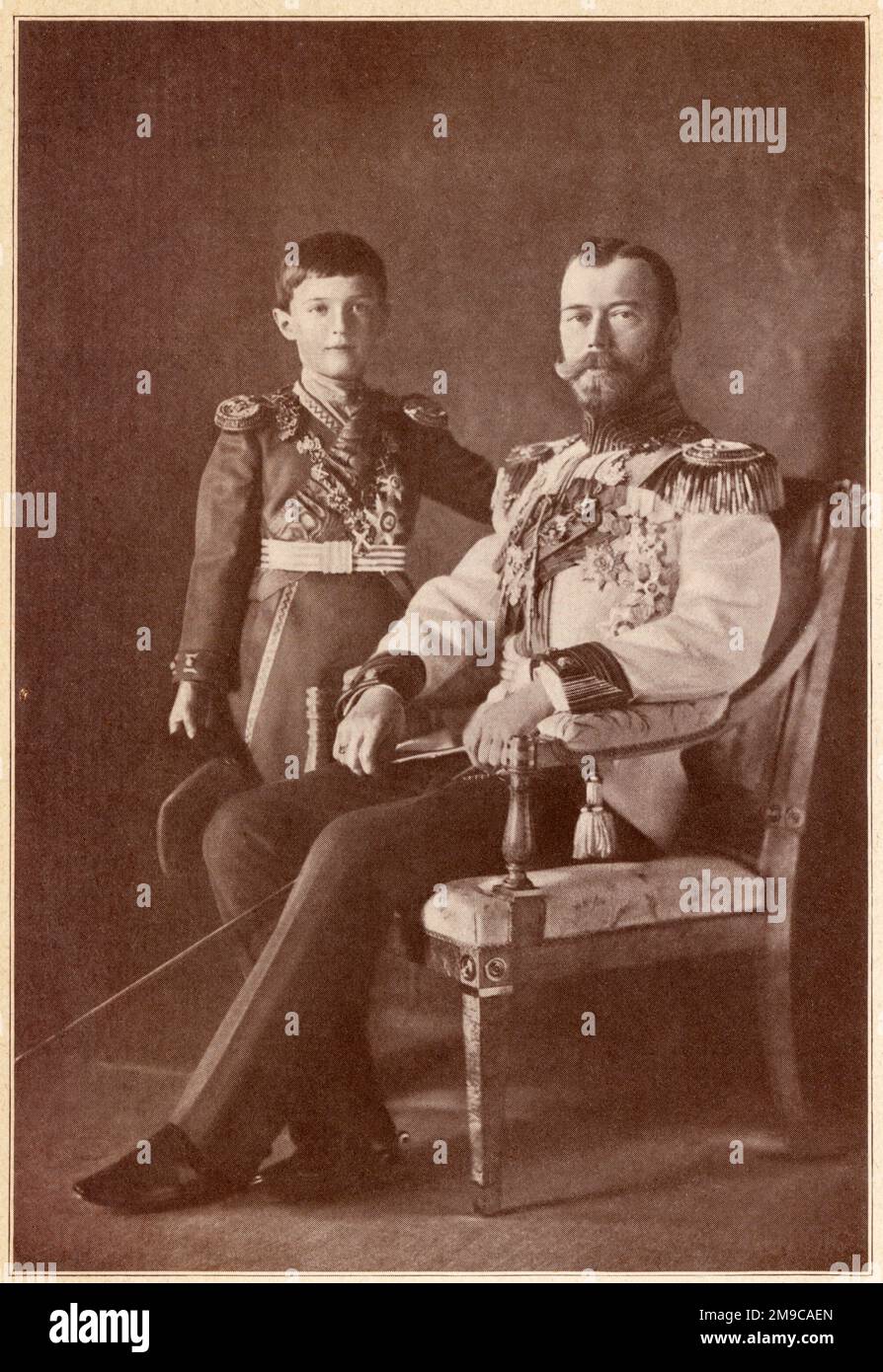 Tsar nicholas ii russia 1868 1918 hi-res stock photography and images ...