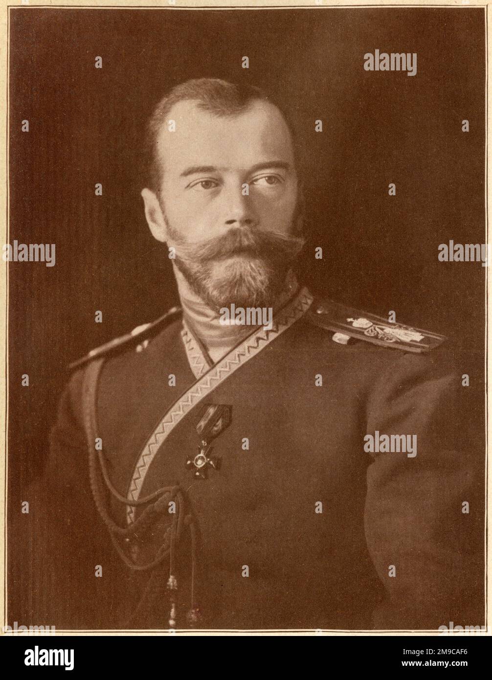 Portrait of emperor nicolas ii of russia hi-res stock photography and ...