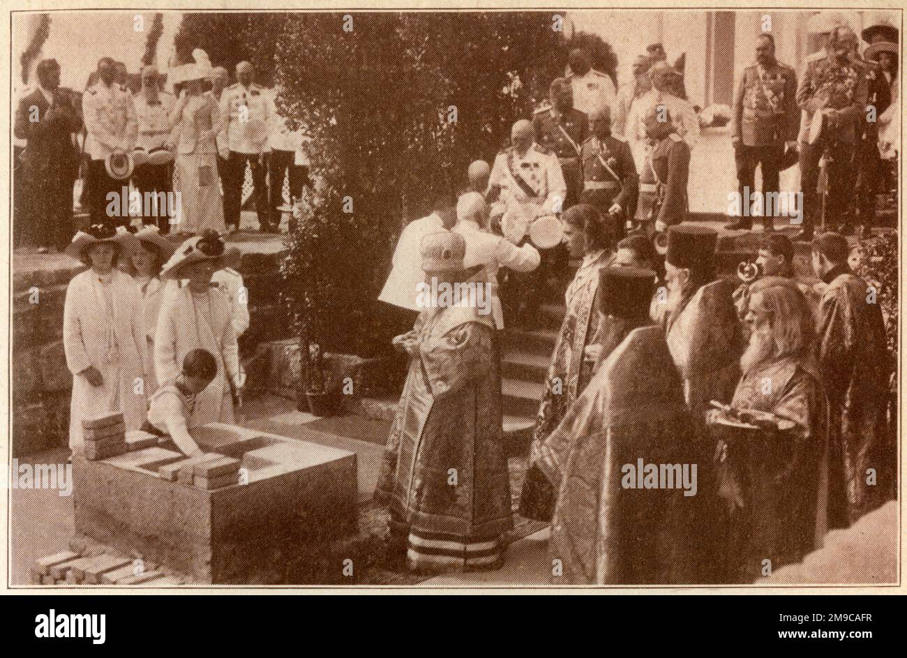 Lays first stone hi-res stock photography and images - Alamy