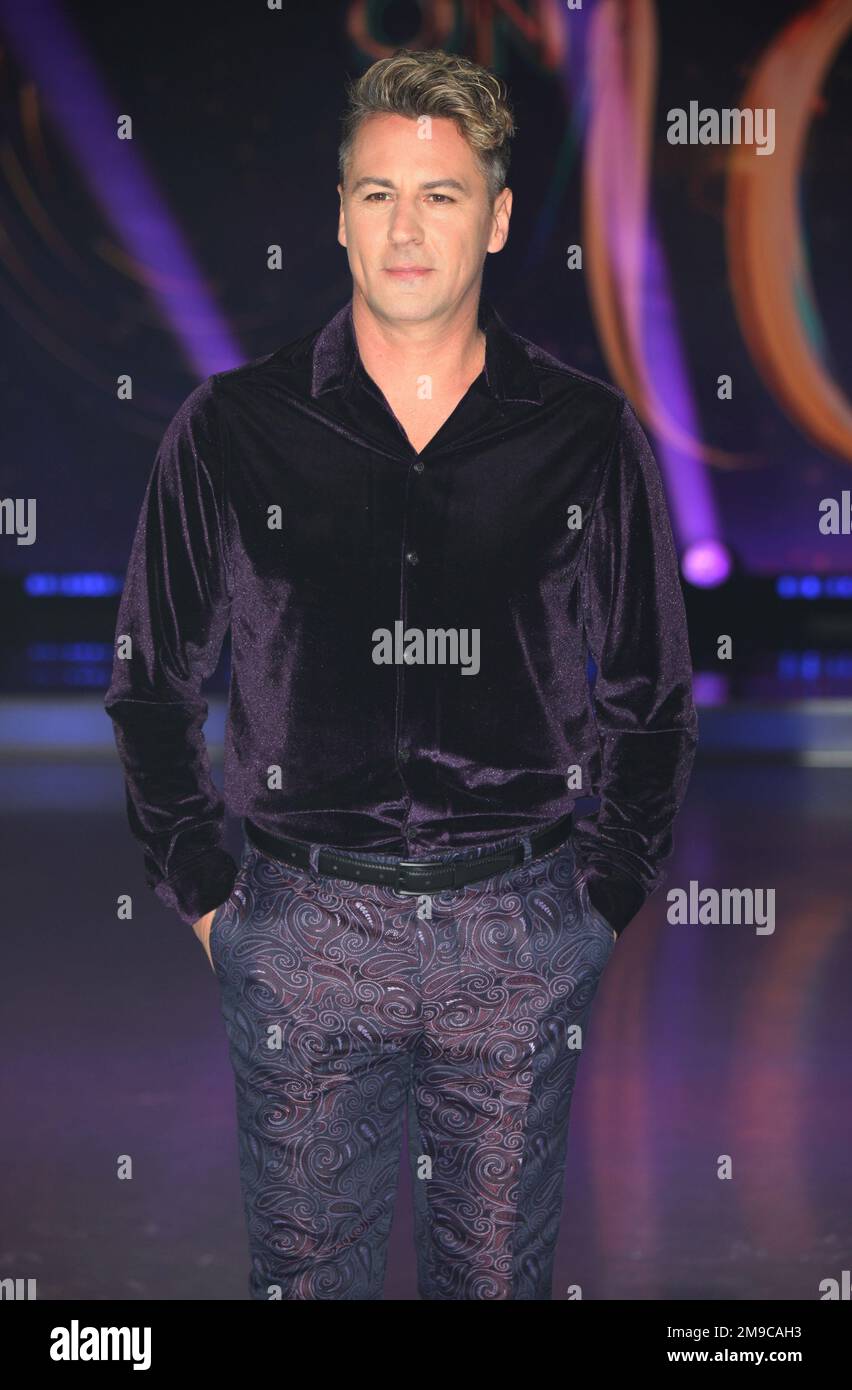 London, UK. Matt Evers at the photocall for the set of Dancing on Ice ...