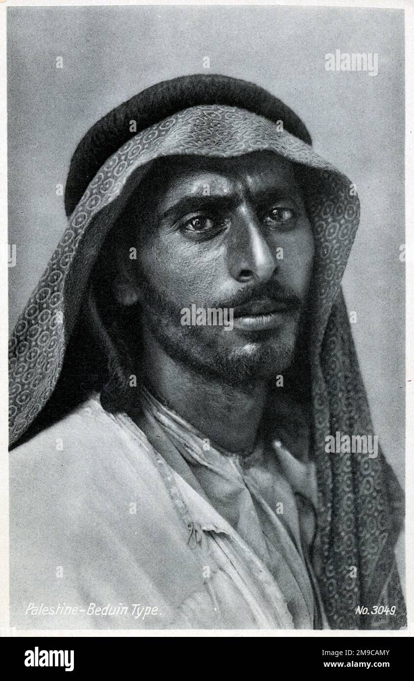 Bedouin Man - Palestine Stock Photo - Alamy