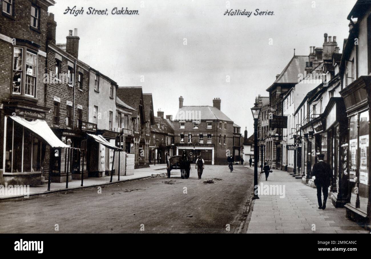 Oakham high street hi-res stock photography and images - Alamy