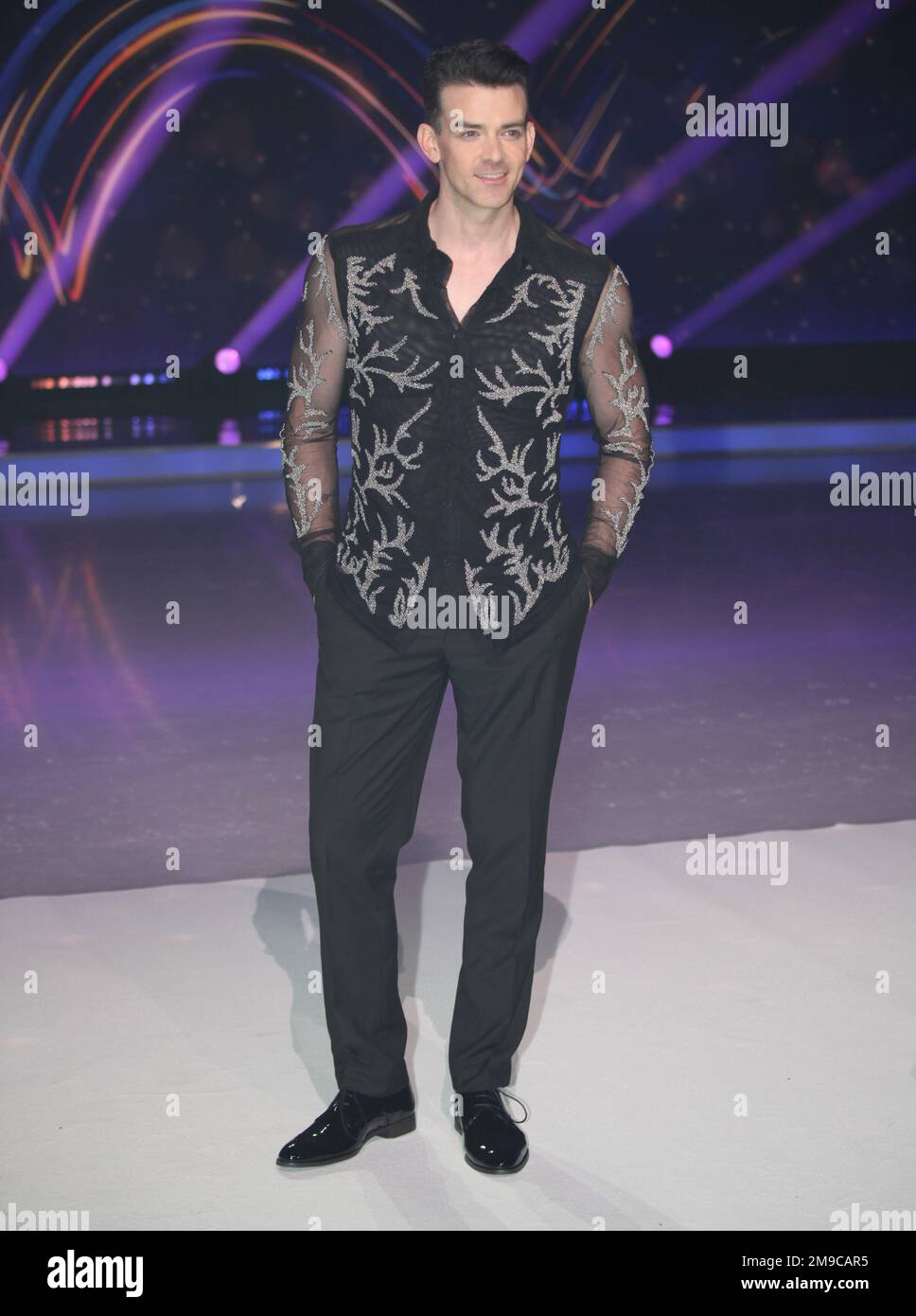 London, UK. Brendyn Hatfield at the photocall for the set of Dancing on ...