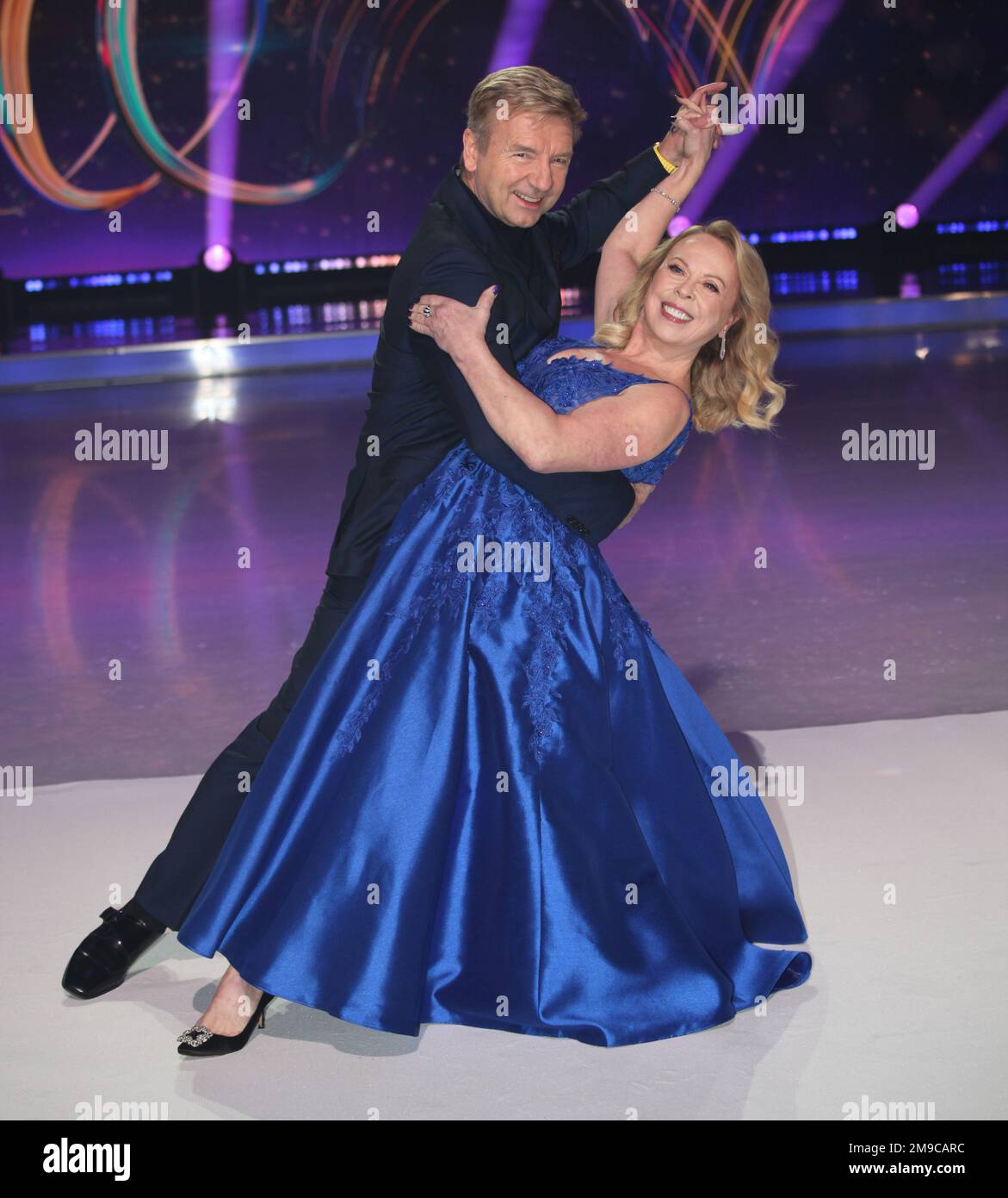 London, UK. Christopher Dean and Jayne Torvill at the photocall for the ...