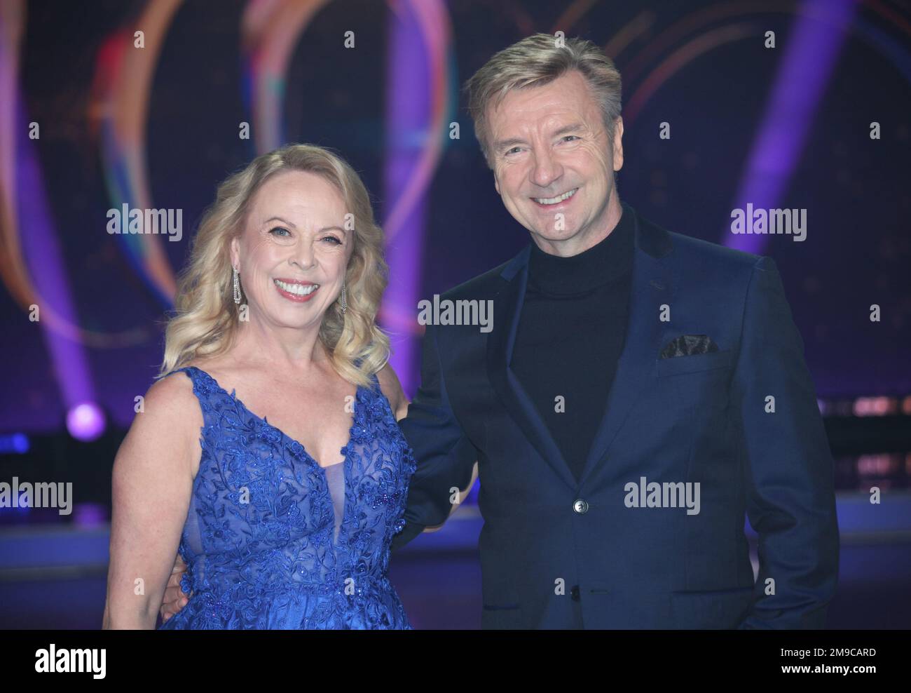 London, UK. Christopher Dean and Jayne Torvill at the photocall for the ...