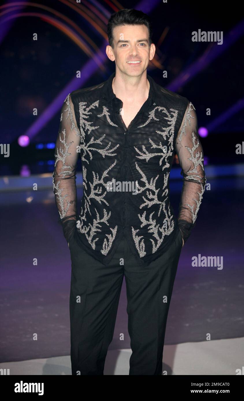 London, UK. Brendyn Hatfield at the photocall for the set of Dancing on ...