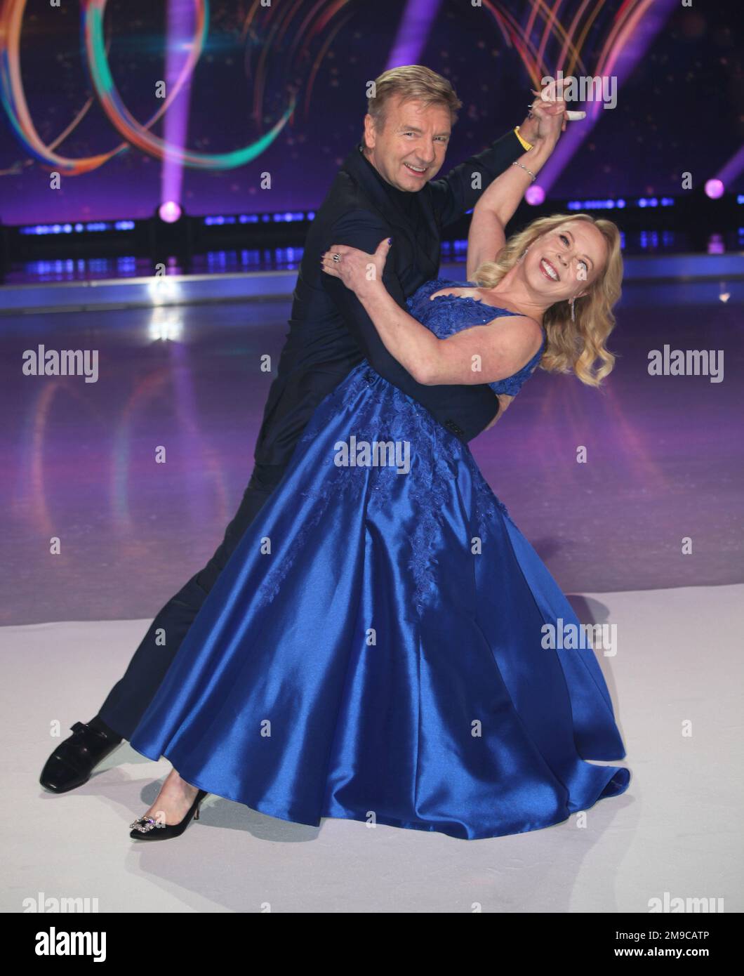 London, UK. Christopher Dean and Jayne Torvill at the photocall for the ...