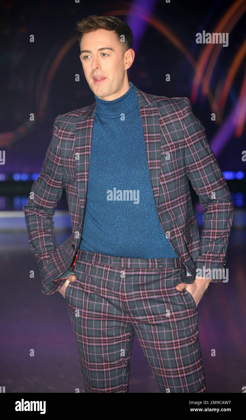 London, UK. Colin Grafton at the photocall for the set of Dancing on ...