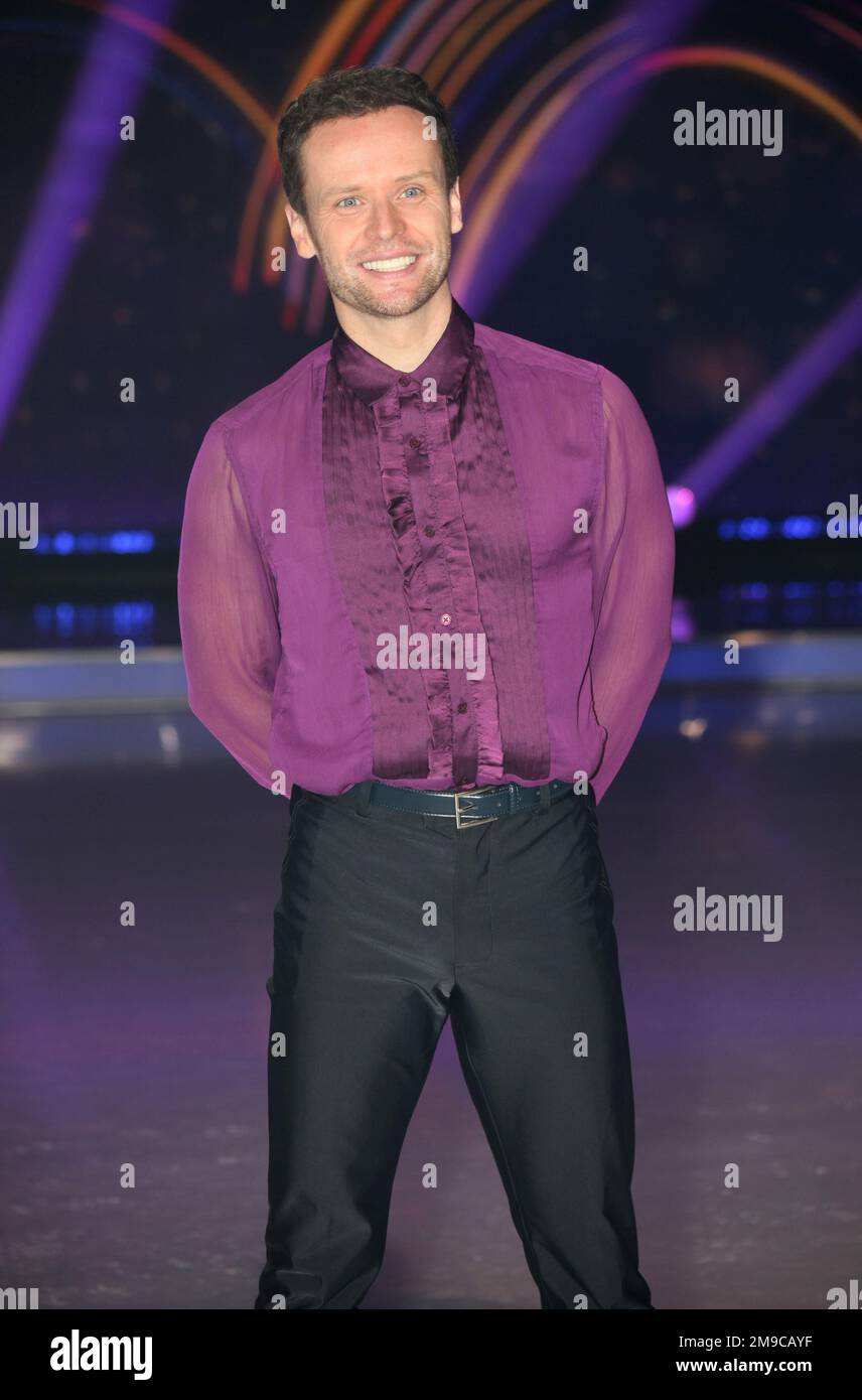 London, UK. Mark Hanretty at the photocall for the set of Dancing on ...