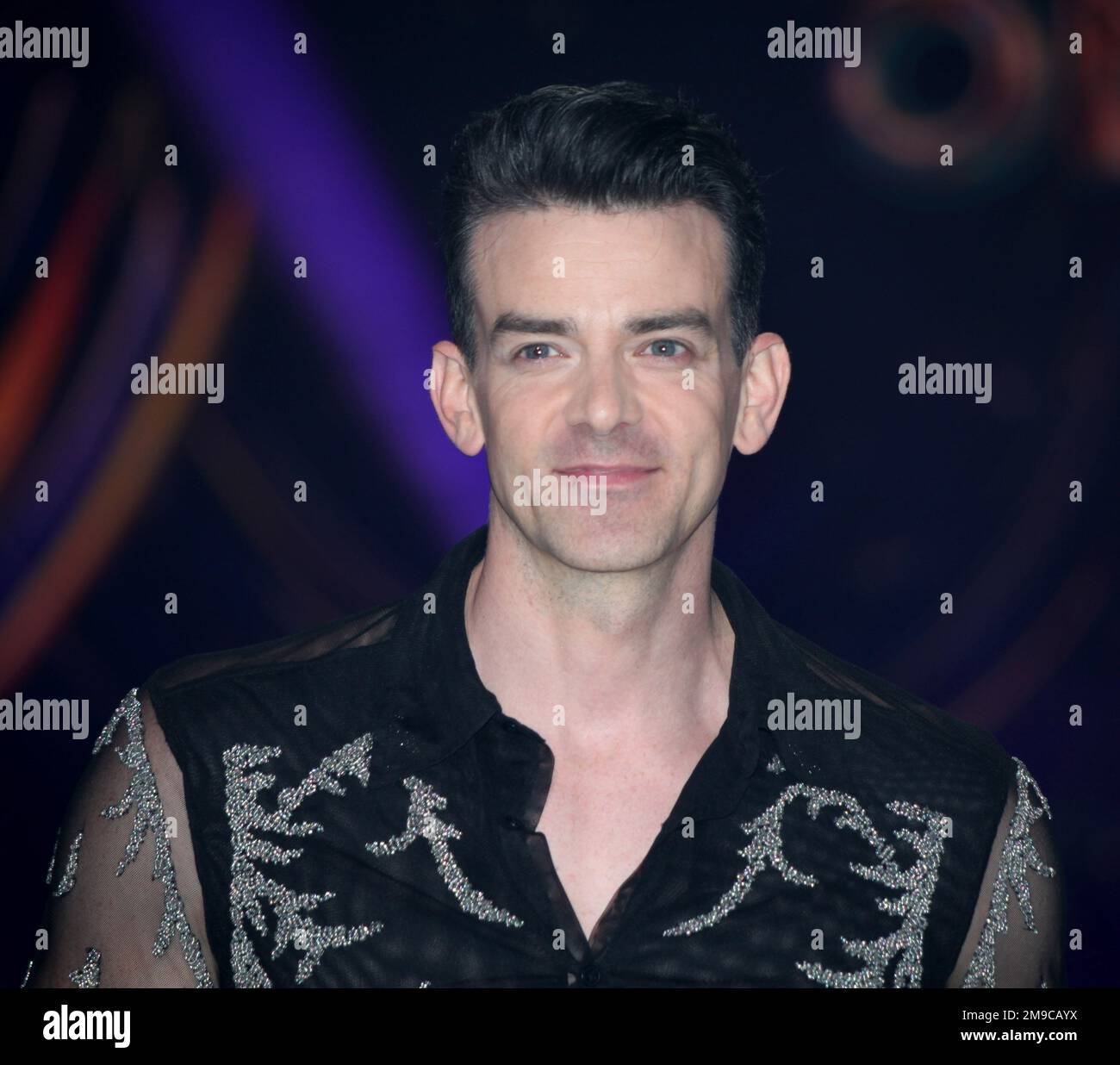 London, UK. Brendyn Hatfield at the photocall for the set of Dancing on ...