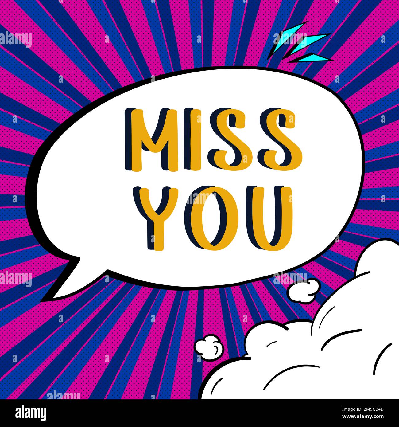 Hand writing sign Miss You. Business showcase Longing for an important ...