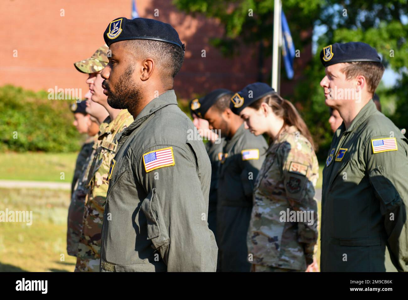 Members of the 628th Security Forces Squadron honor fallen Defenders ...
