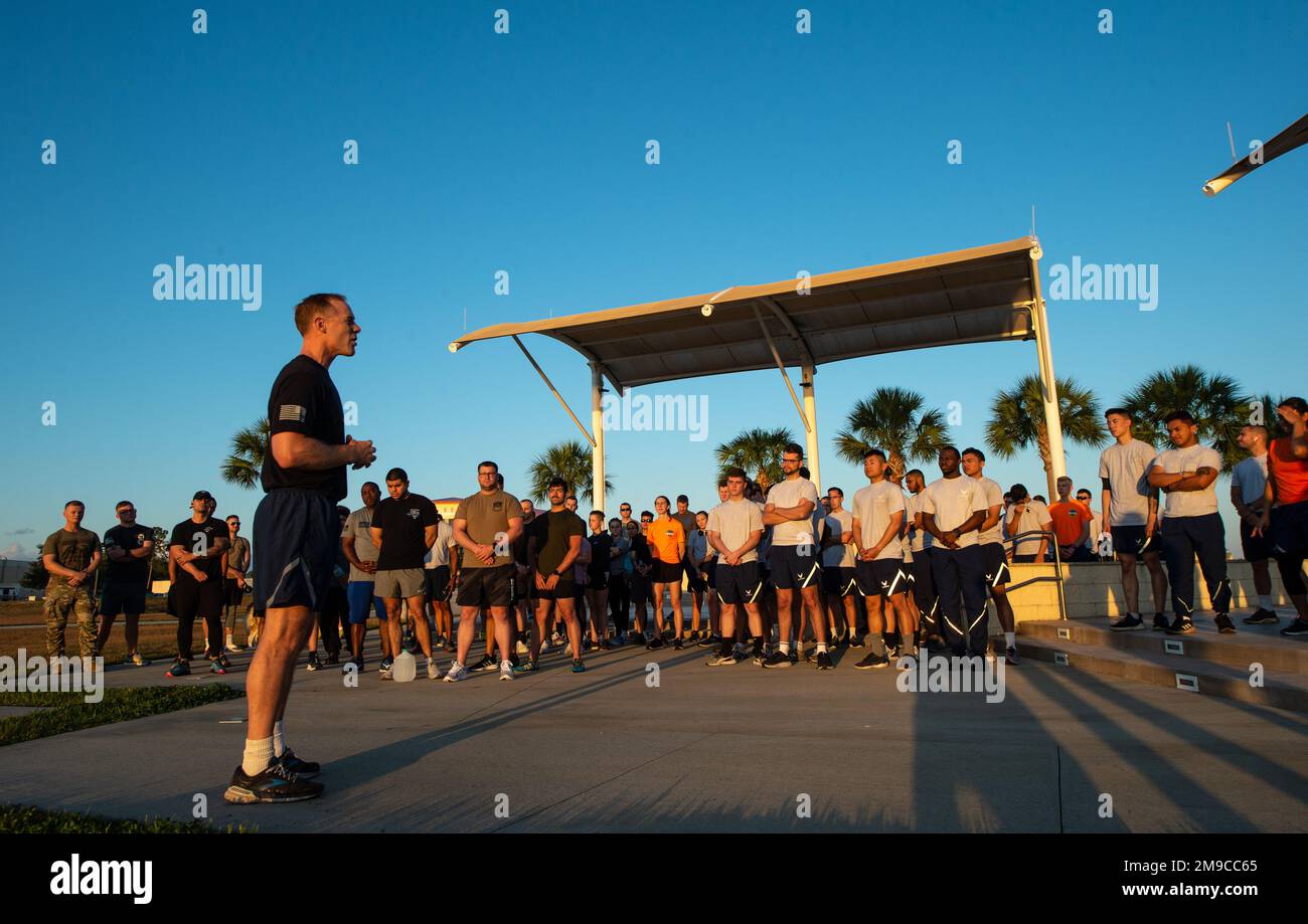 U.S. Air Force Col. Benjamin Jonsson, 6th Air Refueling Wing commander ...