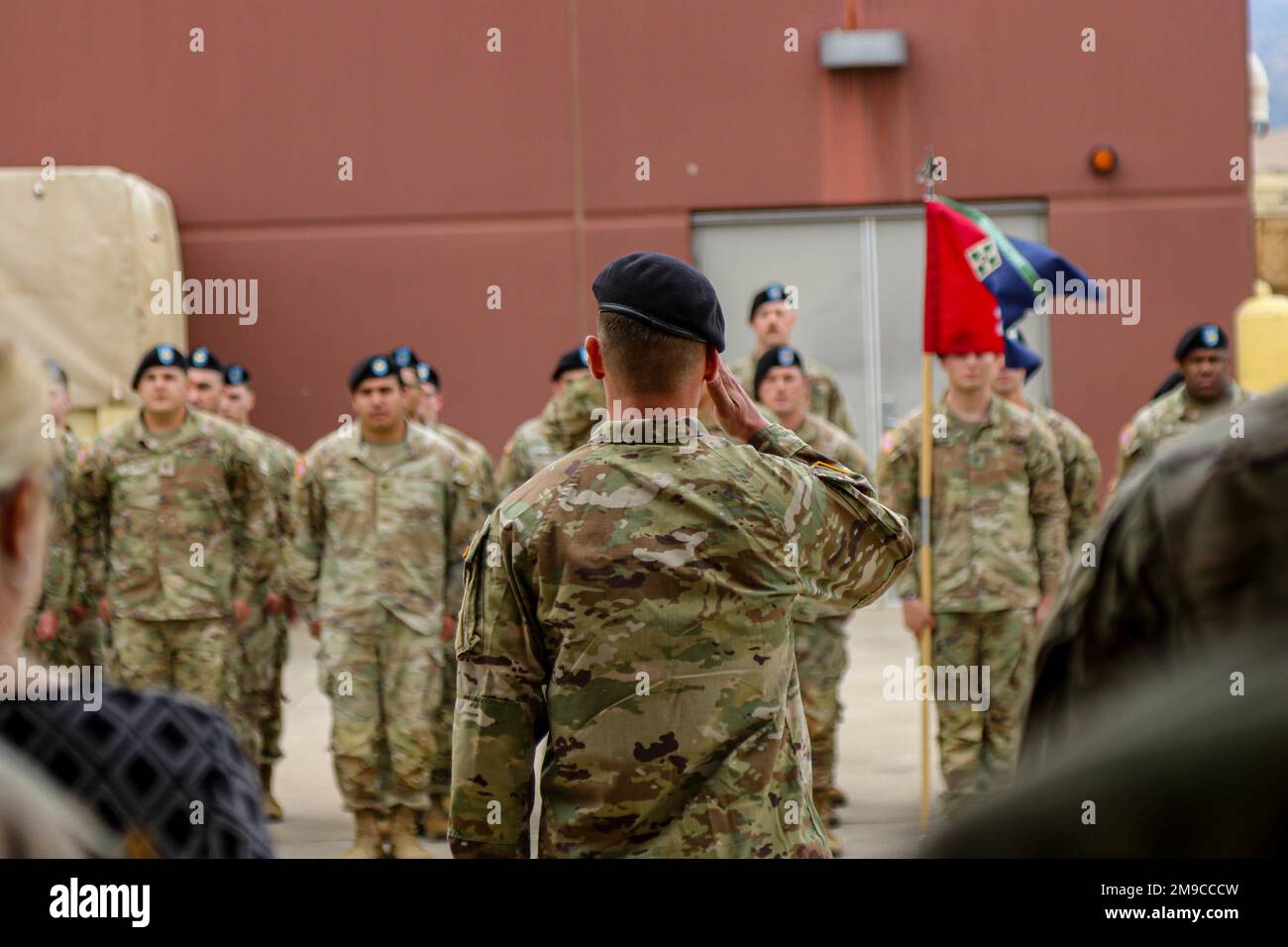 Capt. Gregory Bremser, commander of Headquarters and Headquarters ...