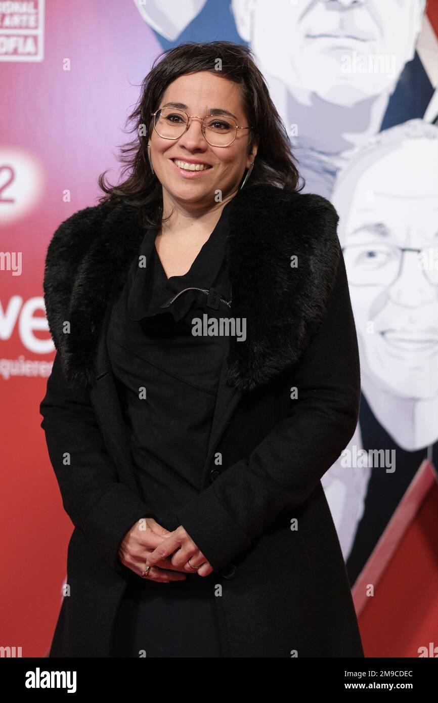 Madrid, Spain. 17th Jan, 2023. Claudia Pinto attends the "Dias De Cine ...