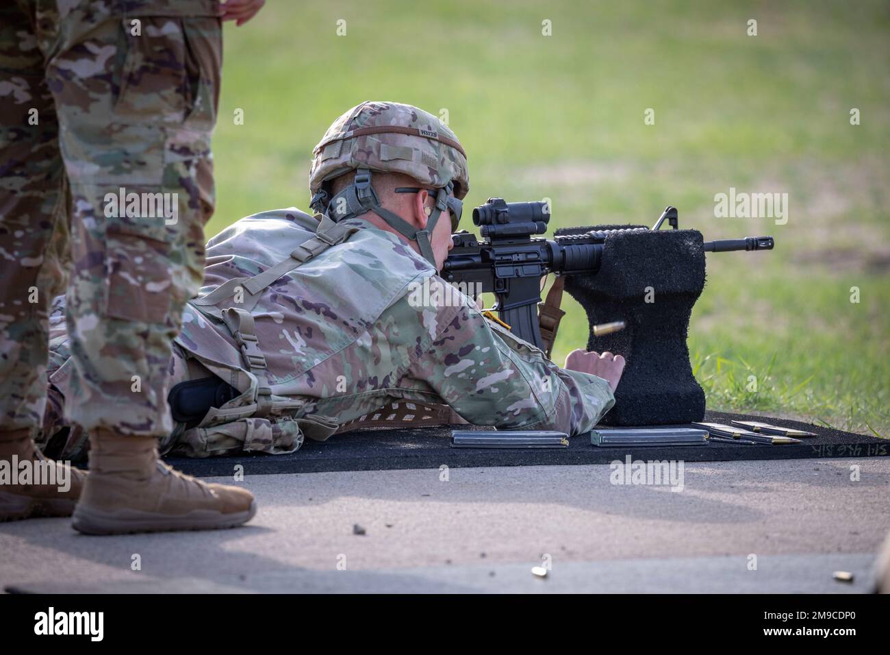 U.S. Army Reserve Sgt. Michael Pulaski, representing the USAR Legal ...