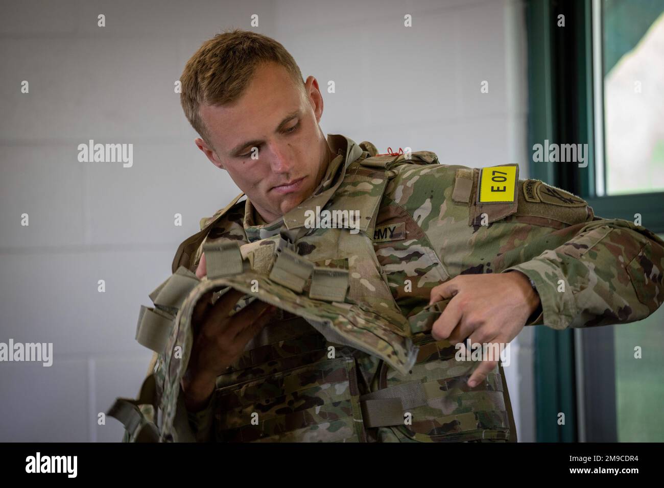 U.S. Army Reserve Spc. Thomas Doles, representing the U.S. Army Reserve ...