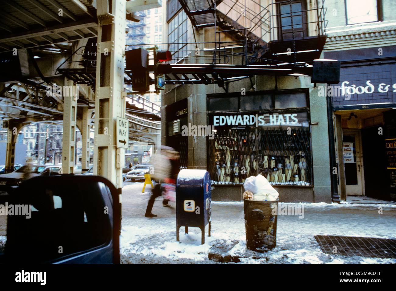1980s chicago train hi-res stock photography and images - Alamy