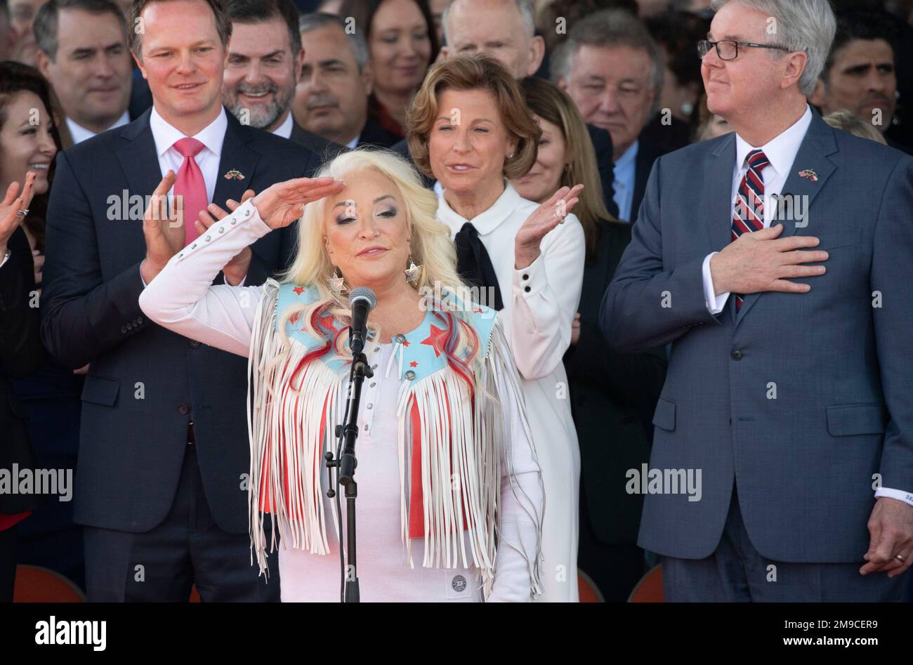 Austin Texas, USA, January 17 2023: Country singer TANYA TUCKER sings ...