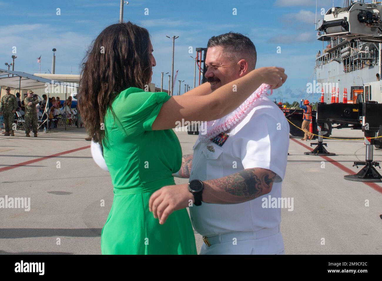 APRA HARBOR, Guam (May 16, 2022) – Chief Gunner’s Mate Peter Lussier ...
