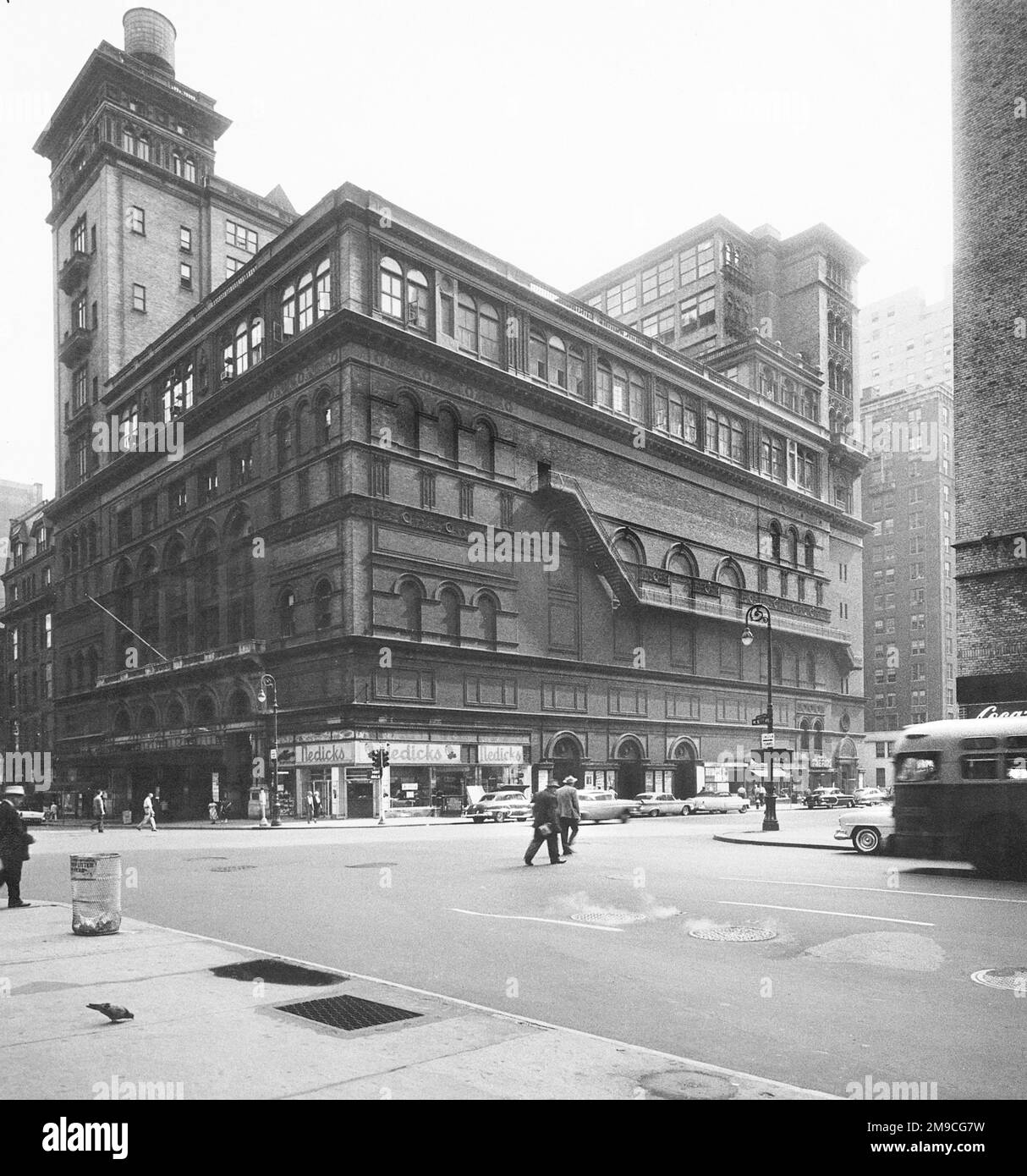 Carnegie Hall and Street Scene, New York City, New York, USA, Angelo ...